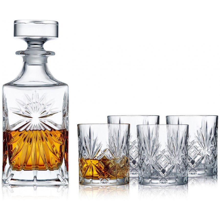 Lyngby Glas Krystal Melodia Whiskysæt 5 dele - Vinglas - Hjem.dk Lyngby Glas Krystal Melodia Whiskysæt 5 dele - Vinglas - Hjem.dk